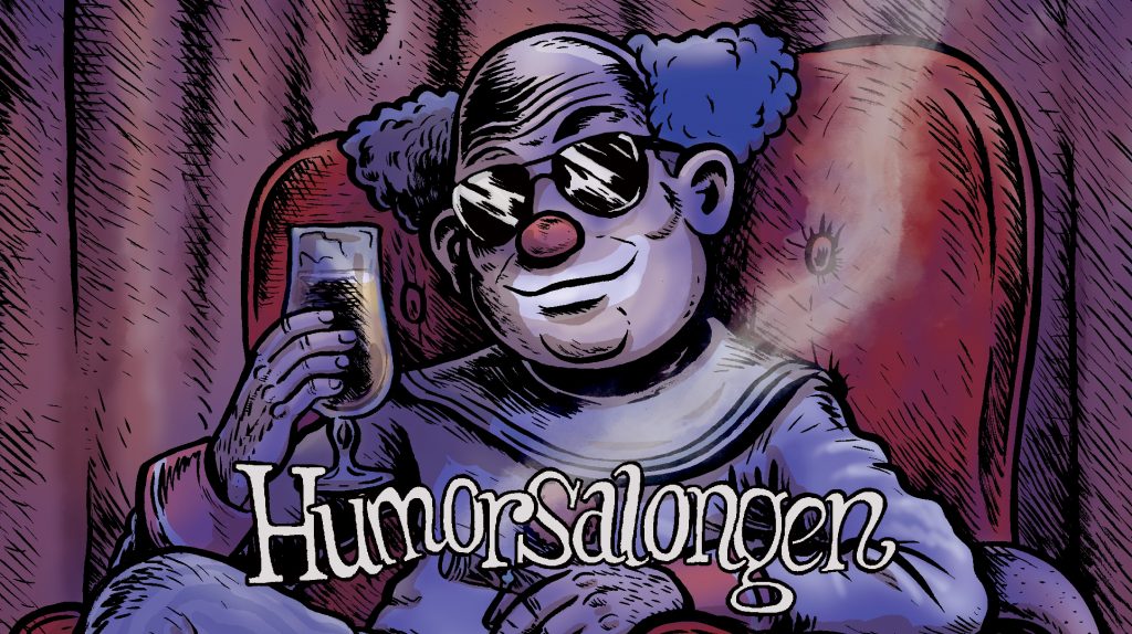 Humorsalongen - Edderkoppen Scene