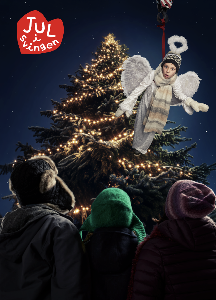 "JUL I SVINGEN" - Edderkoppen Scene